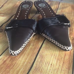 Yellow Box | Shoes | Yellow Box Slipper Mules Size 82 Brown New | Poshmark